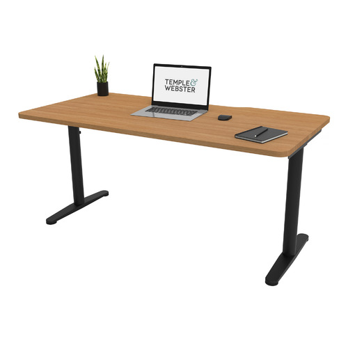 Herschel Round Computer Desk | Temple & Webster