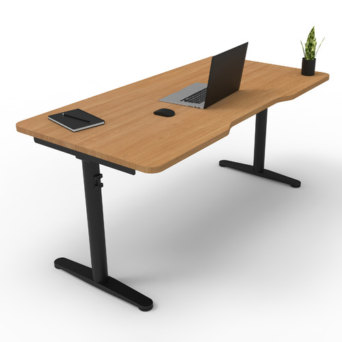 Herschel Round Computer Desk | Temple & Webster