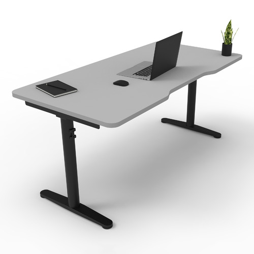 Herschel Round Computer Desk | Temple & Webster