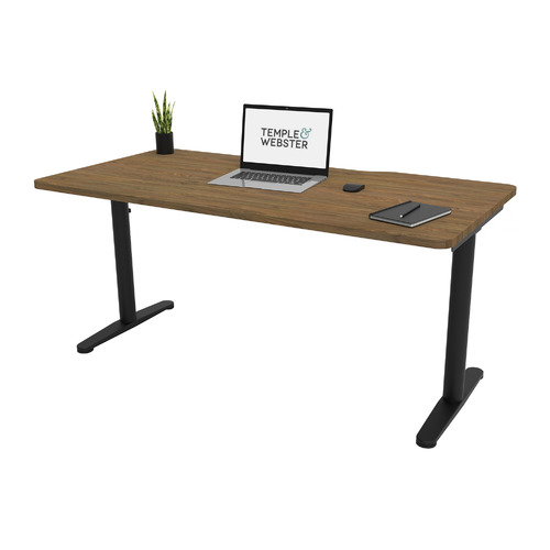 Herschel Round Computer Desk | Temple & Webster