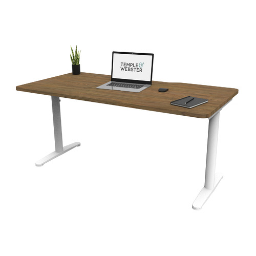 Herschel Round Computer Desk | Temple & Webster