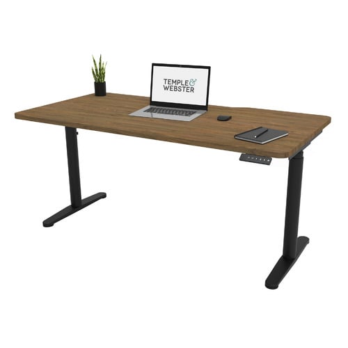 Herschel 130cm Round Sit & Stand Desk | Temple & Webster