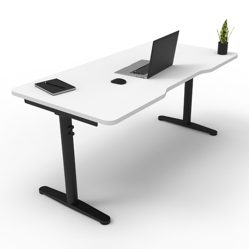 Herschel Round Computer Desk | Temple & Webster