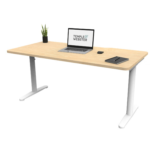 Herschel Round Computer Desk | Temple & Webster