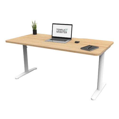 Herschel Round Computer Desk | Temple & Webster