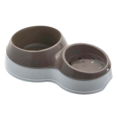 Beau Dual Dog Bowl | Temple & Webster