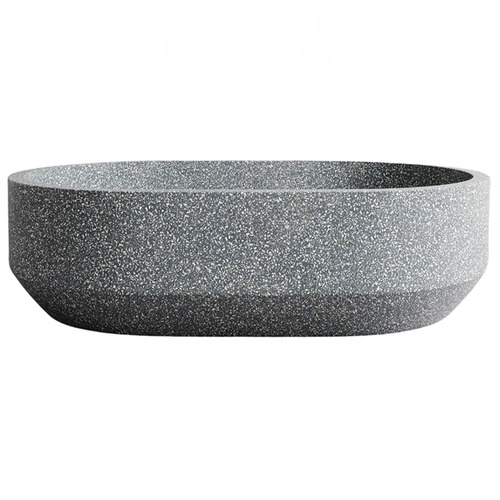 Eden 450mm Oval Terrazzo Above Counter Basin | Temple & Webster Eden 450mm Oval Terrazzo Above Counter Basin | Temple & Webster
