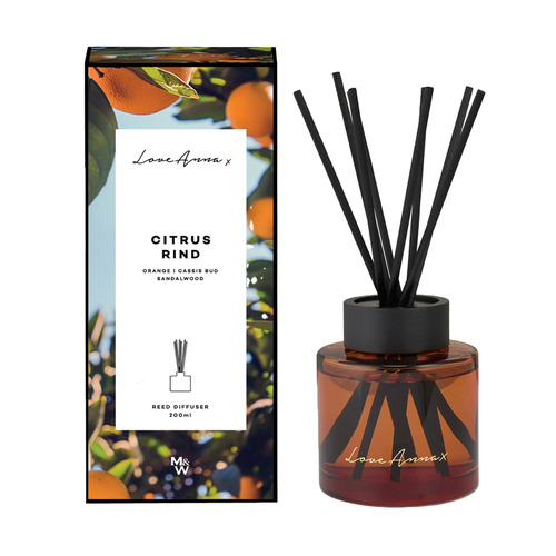 200ml Citrus Rind Kitchen Delights Fragrance Diffuser | Temple & Webster