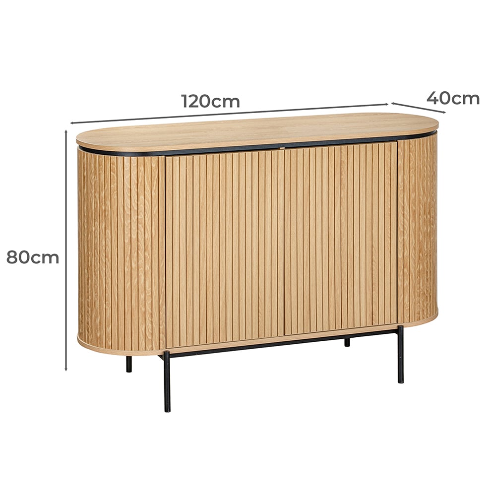 Amber & Fern Malachi 2 Door Sideboard Buffet | Temple & Webster