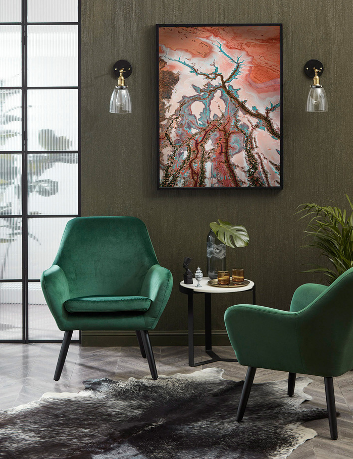 All Natural Hides and Sheepskins Dark Black Speckled Natural Cowhide ...