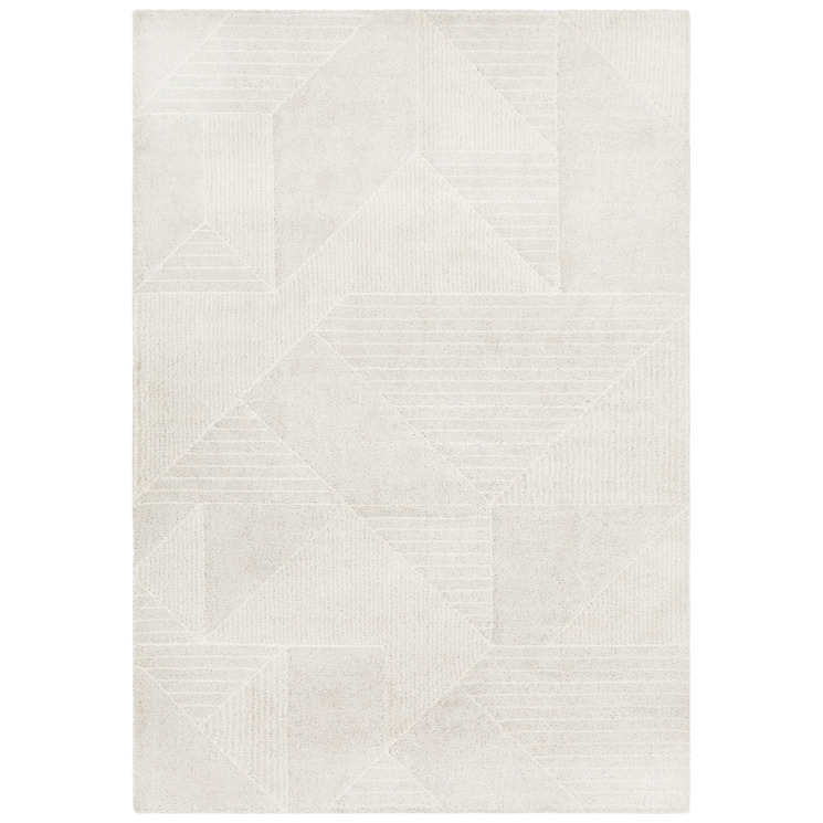 Network Rugs Grey Geometric Rug | Temple & Webster