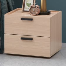 Light Wood Bedside Tables | Temple & Webster