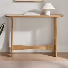 Light Wood Console Tables | Temple & Webster