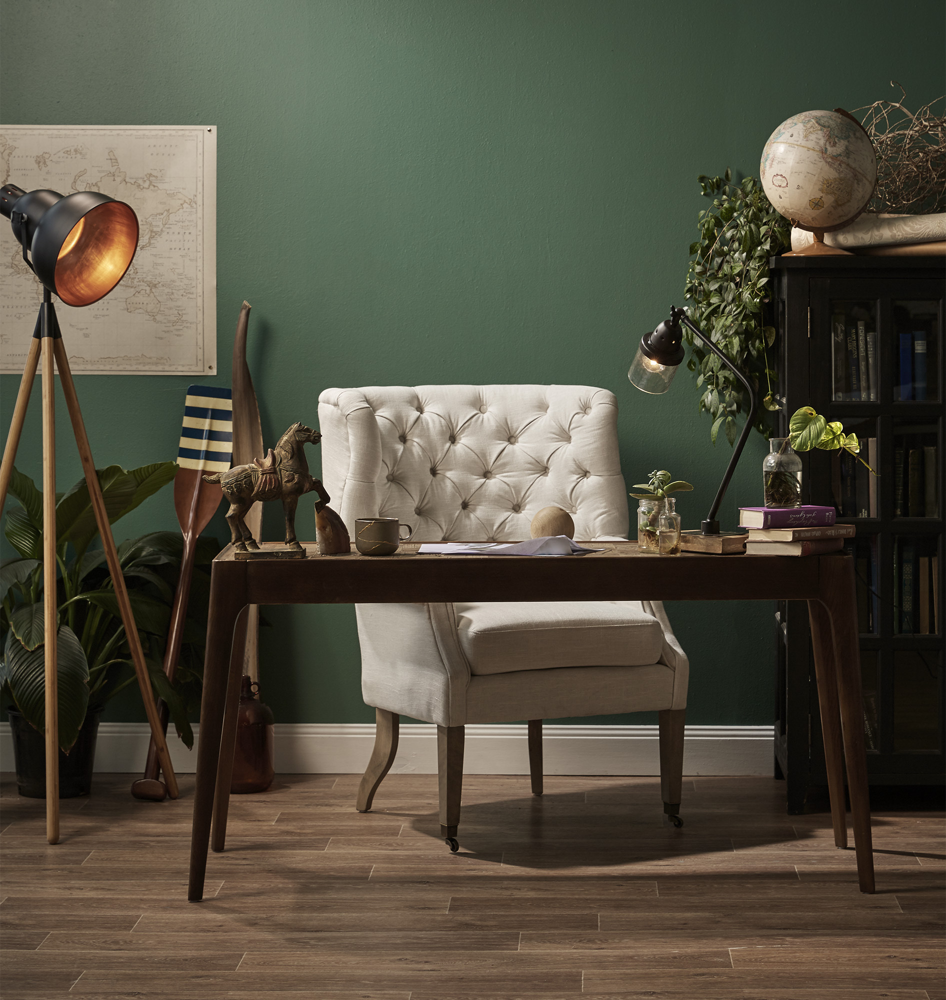 Colonial Office room ideas. Classic Colonial Office. By Temple & Webster