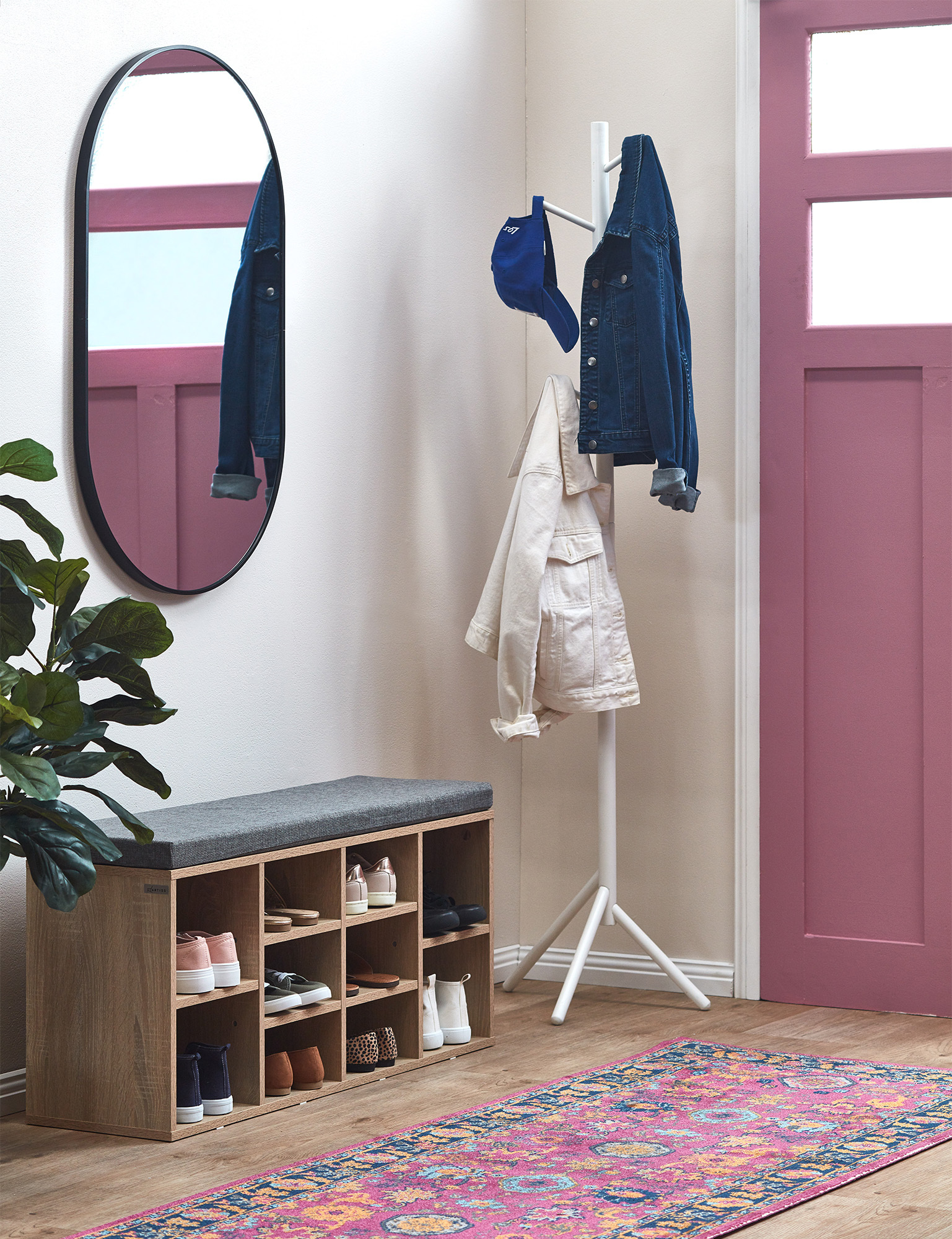 Casual Hallway room ideas. Neat & Tidy Storage. By Temple & Webster