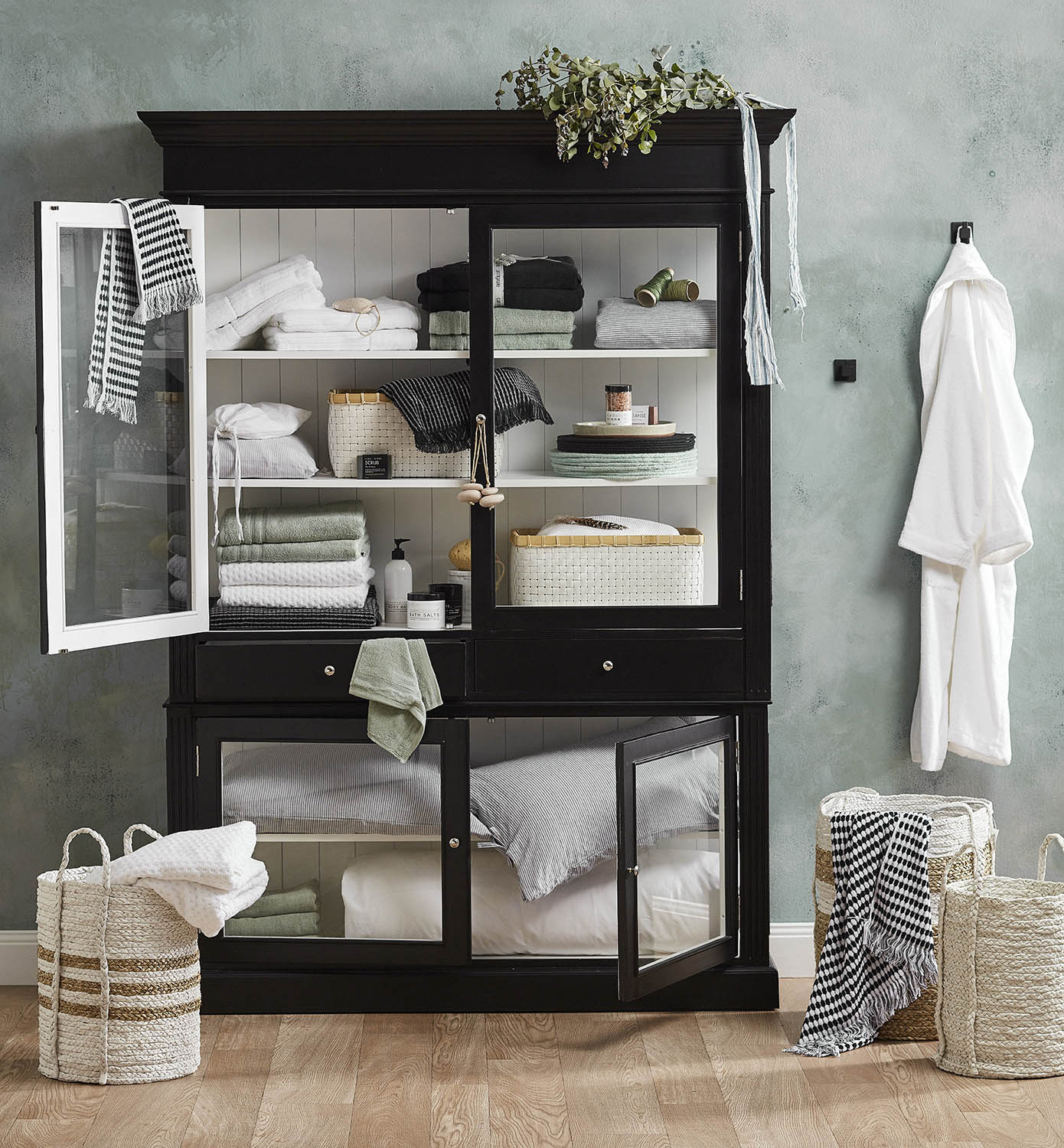 Colonial Hallway room ideas. Hallway Storage Cupboard. By Temple & Webster