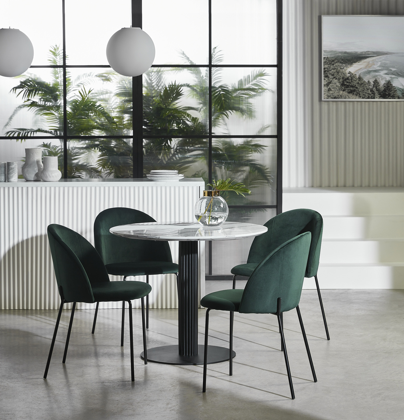 Contemporary Dining Room room ideas. Low Key Luxe Dining. By Temple ...