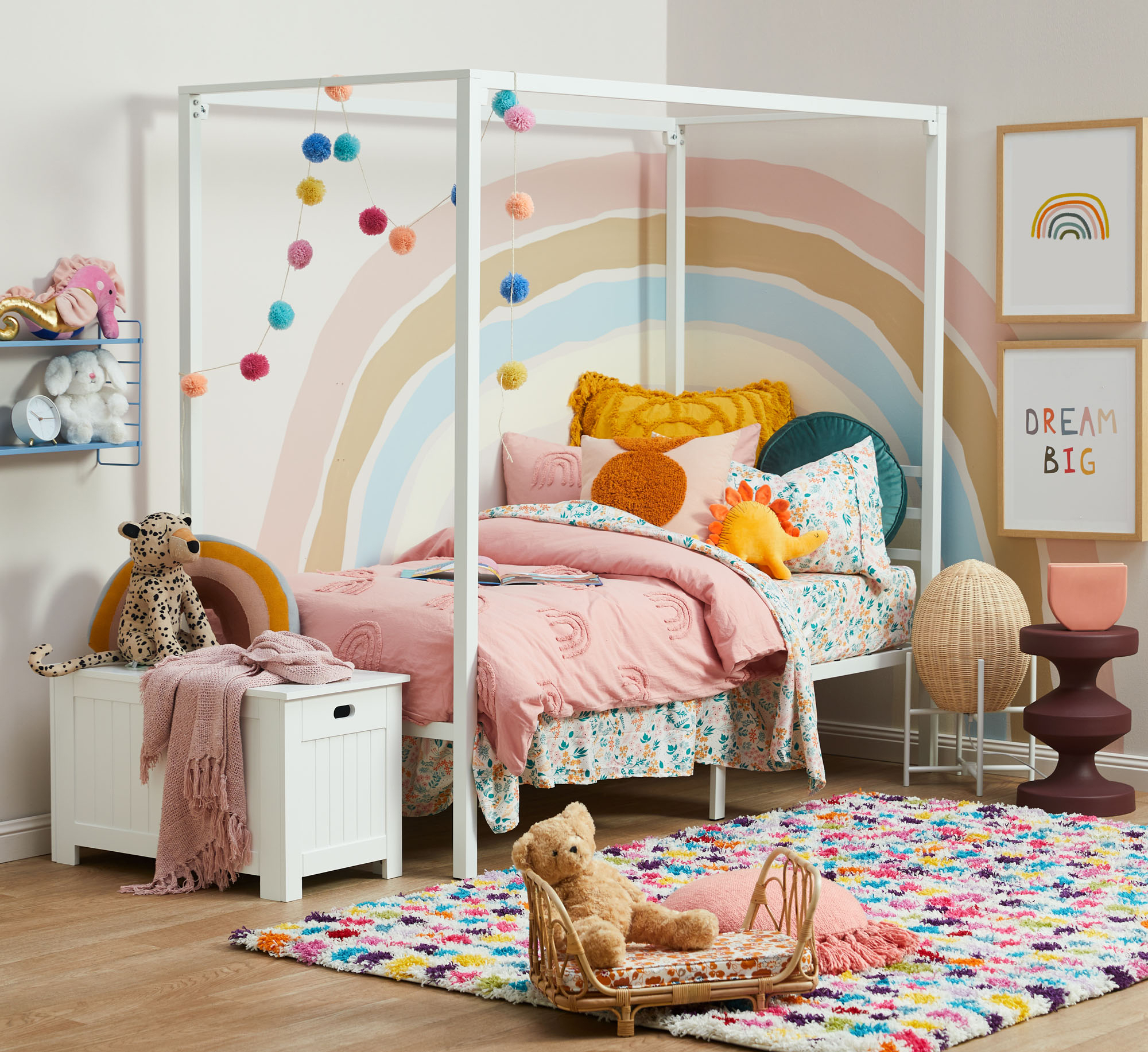 Global Bedroom room ideas. Play & Rest Bedroom. By Temple & Webster