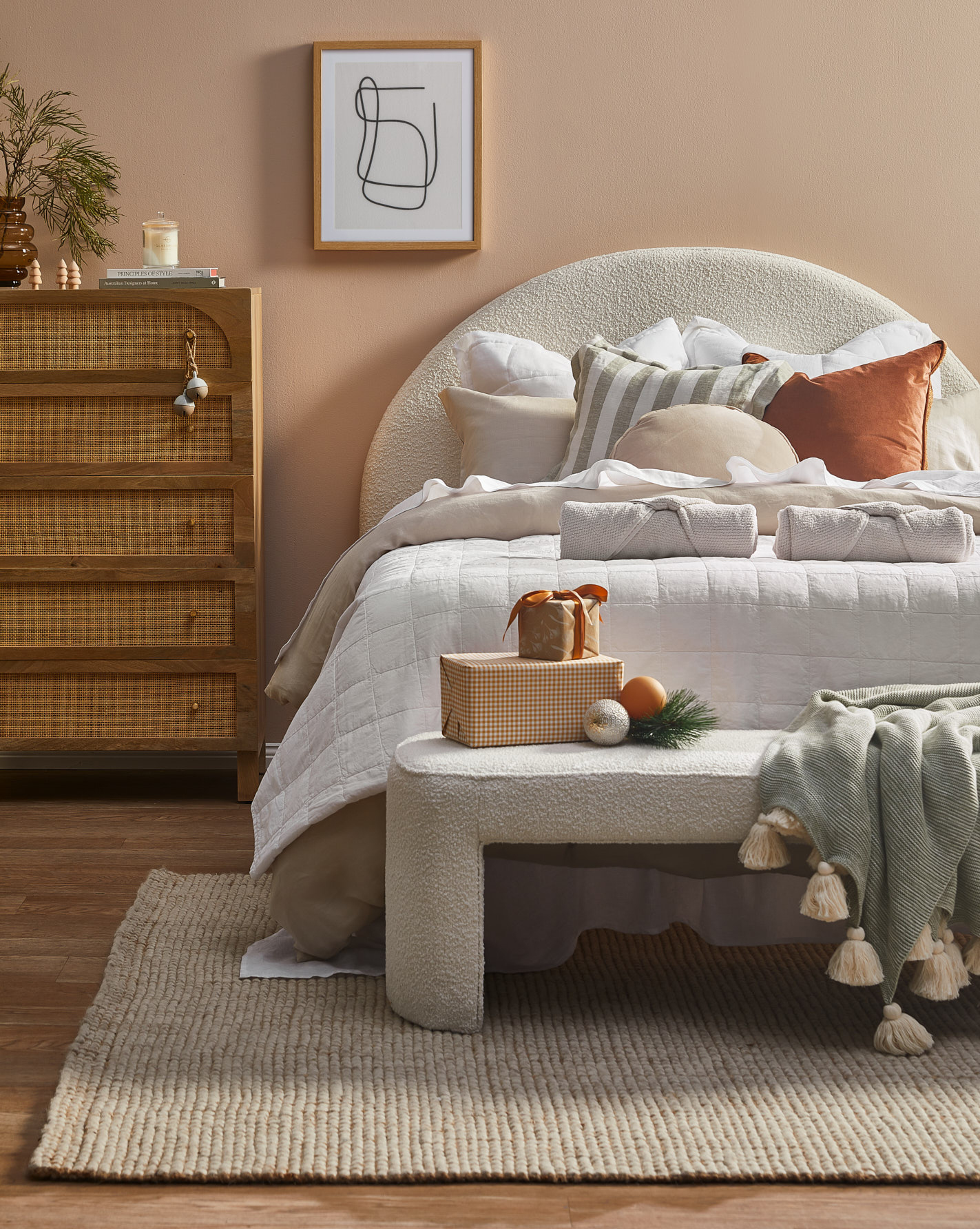 Scandi Bedroom room ideas. Scandi Vibes Christmas Bedroom. By Temple ...
