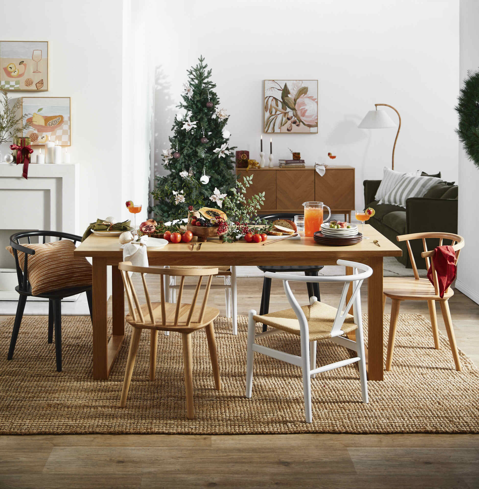 Casual Dining Room room ideas. Festive Feast Dining Delight. By Temple ...