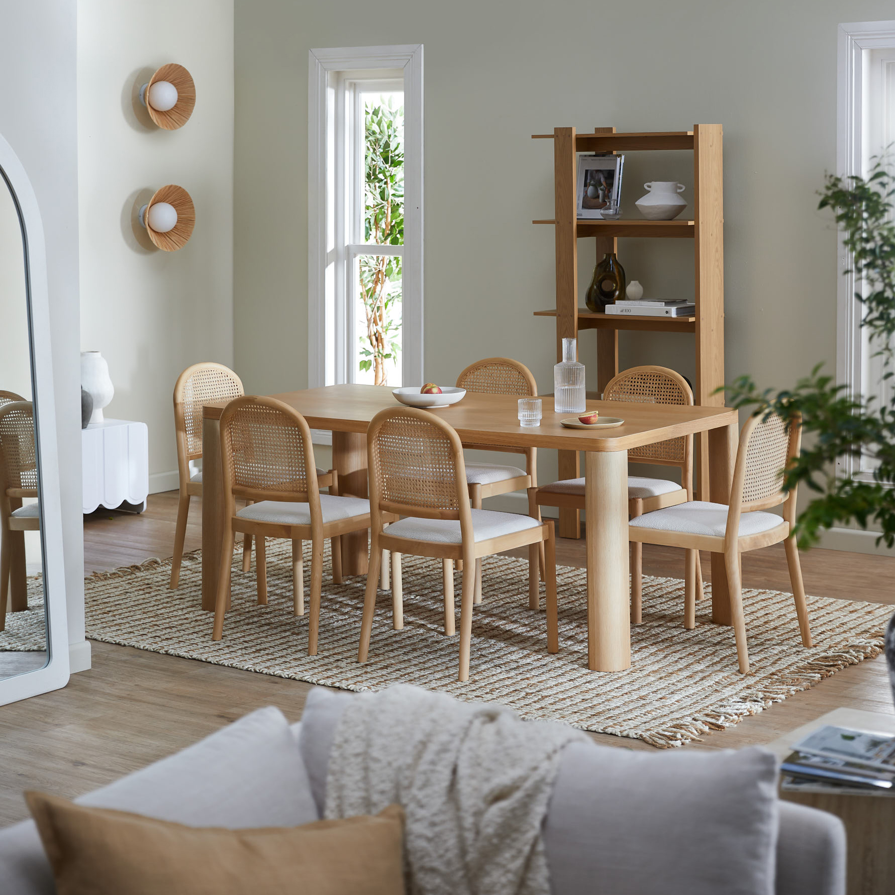 Casual Dining Room room ideas. Sunny Dining Haven. By Temple & Webster