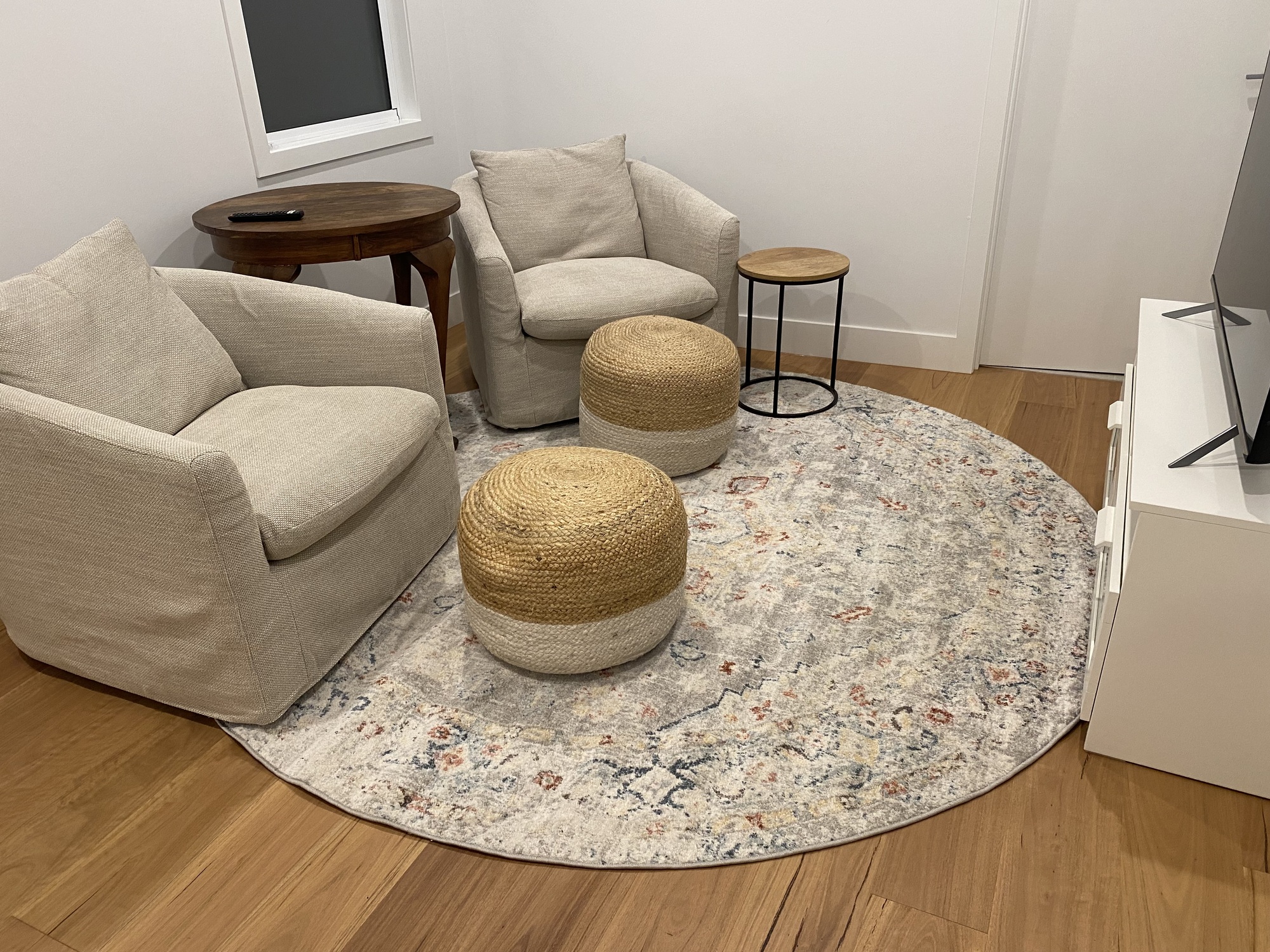 Temple and webster pouffe store