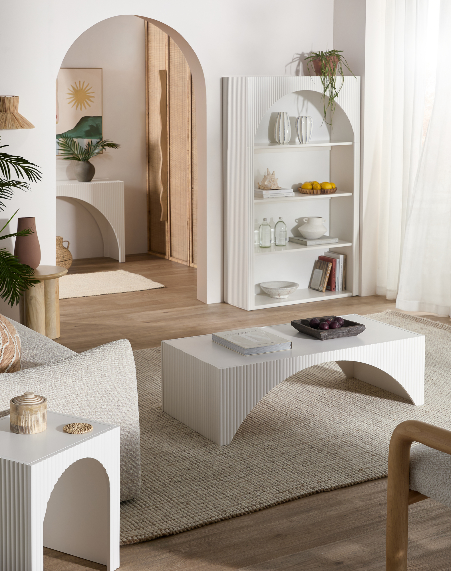 Contemporary Living Room room ideas. White Willow Haven. By Temple ...