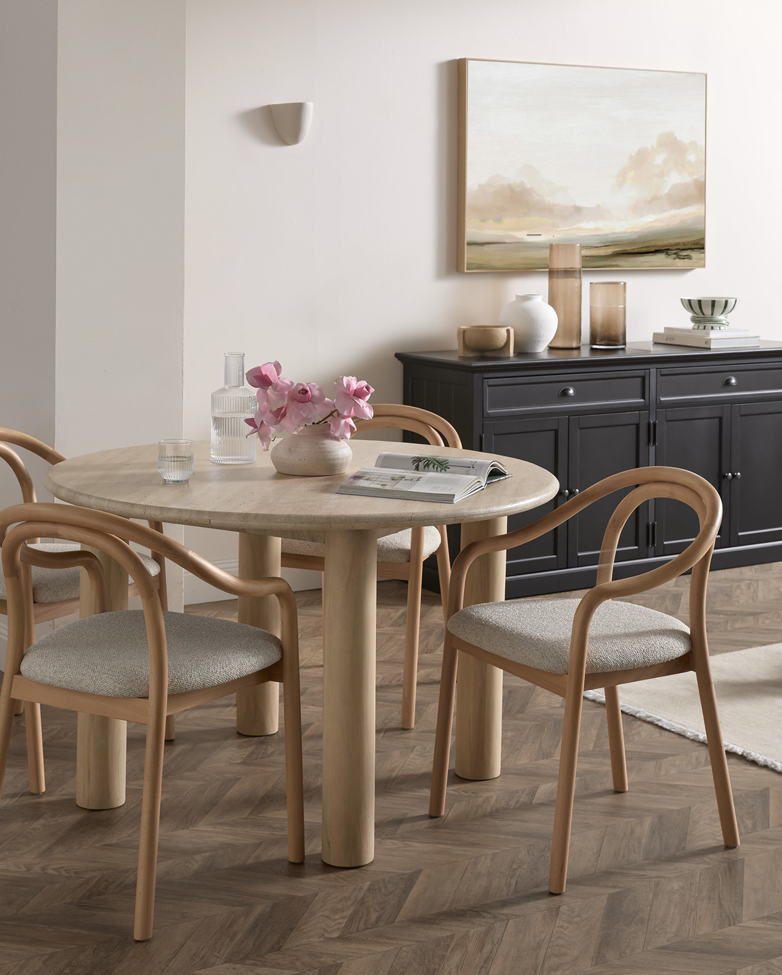 Contemporary Dining Room room ideas. Biscuit & Birch Corner. By Temple ...