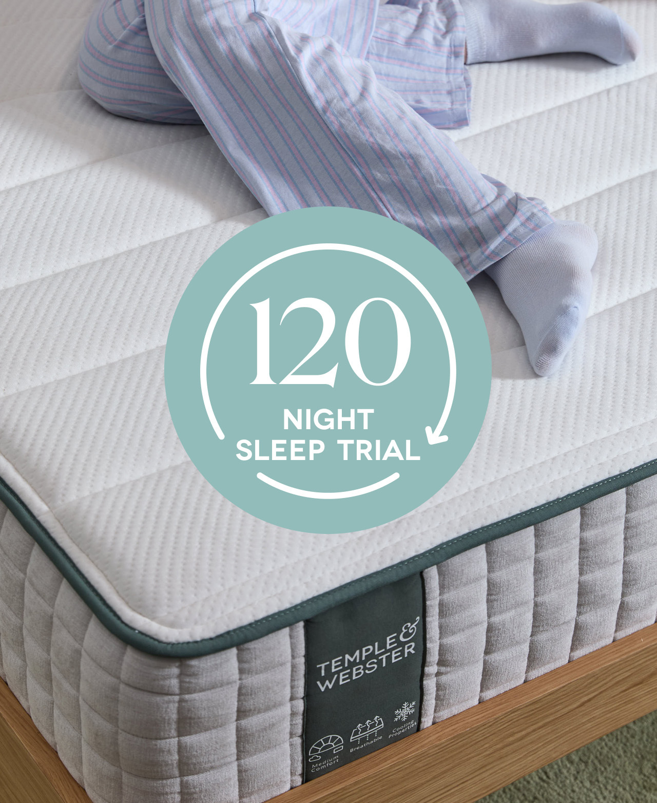 Temple & Webster The Allrounder Cooling Mattress