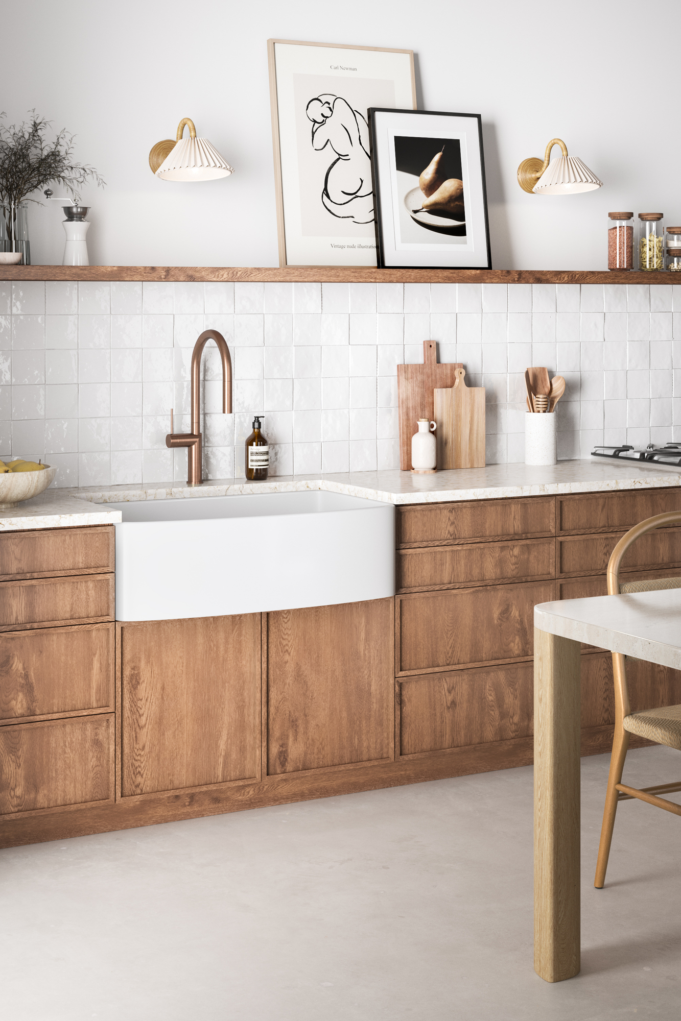 Contemporary Kitchen room ideas. The Everyday Kitchen. By Temple & Webster