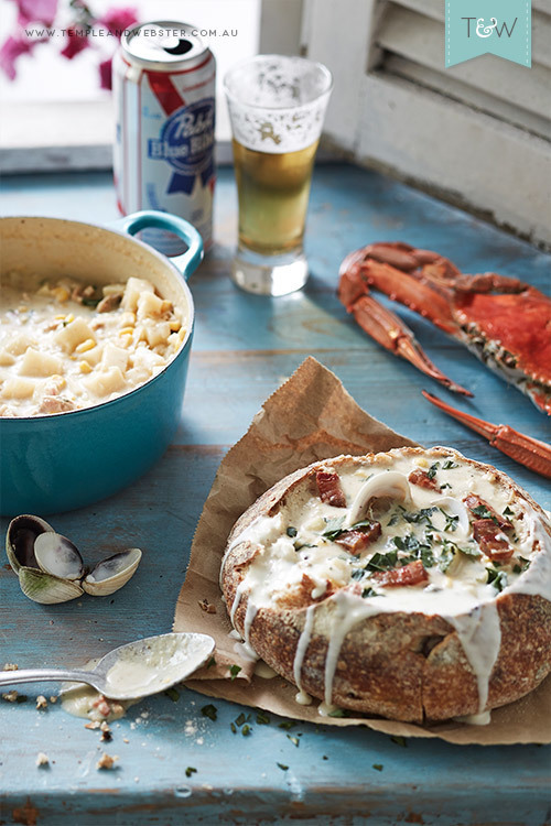 Dish Of The Day Crab And Clam Chowder Temple And Webster