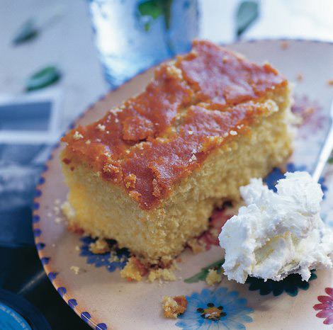 Yoghurt And Semolina Syrup Cake With Rose Water | Temple & Webster