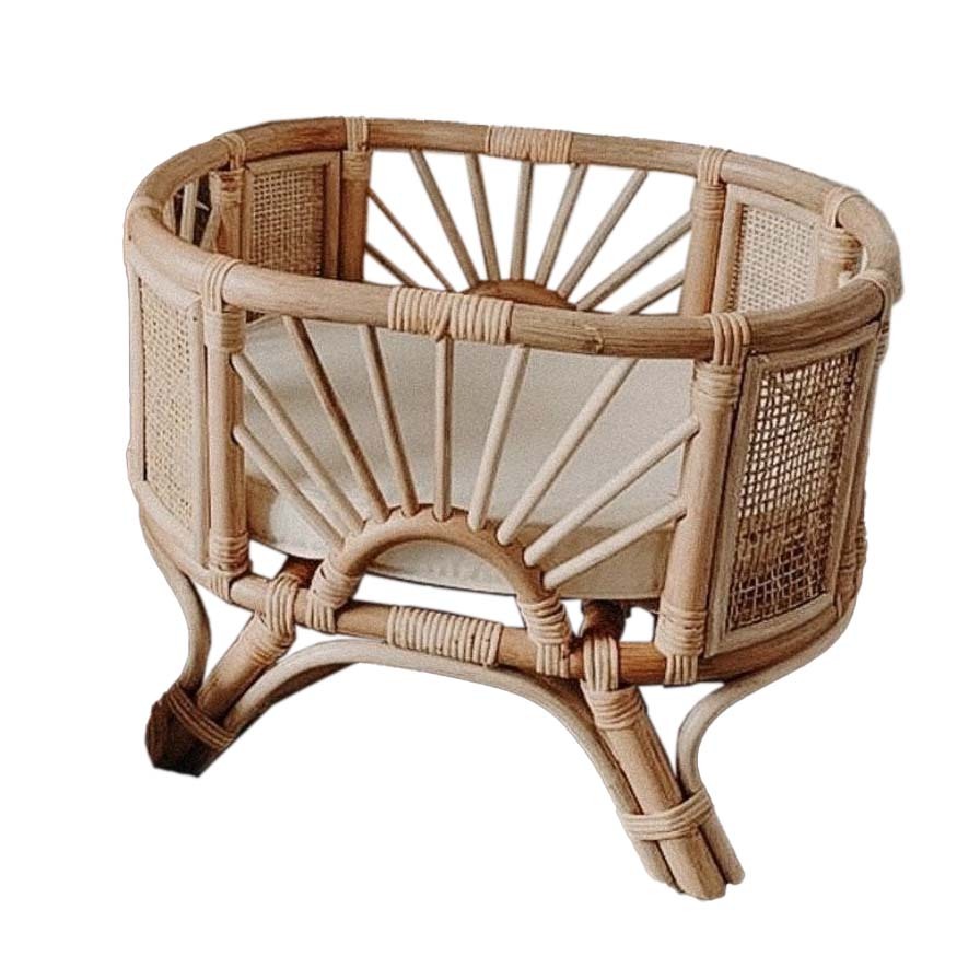 Masha Rattan Doll Bassinet Indonesia Rattan Furniture Kids Furniture ...