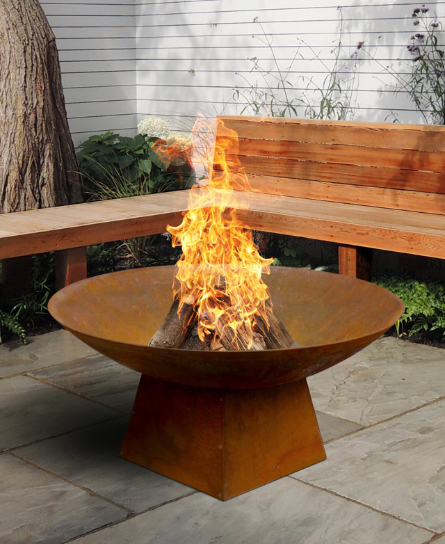 MilkcanProducts Marrakesh 80 Rust Fire Pit | Temple & Webster