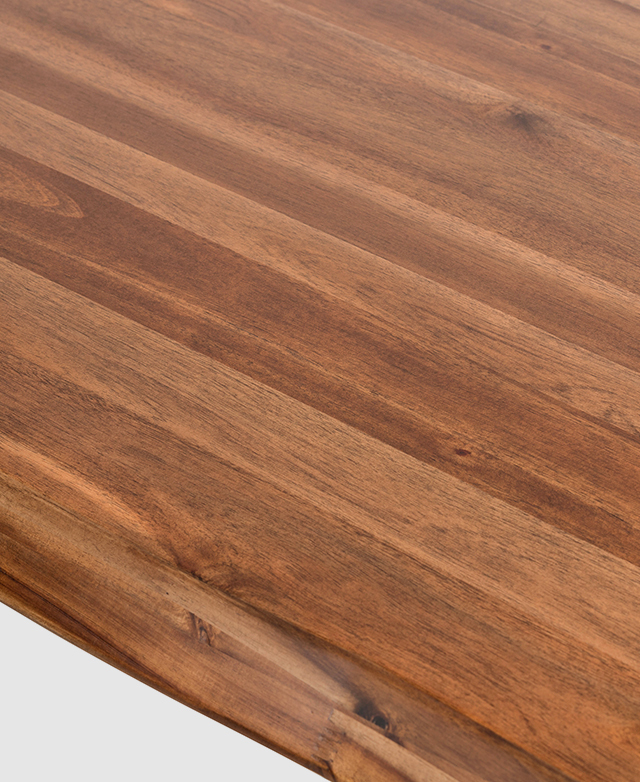 Estudio Furniture Millbrooke Live Edge Acacia Wood Dining Table ...