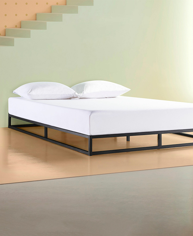 Black pilato bed frame store