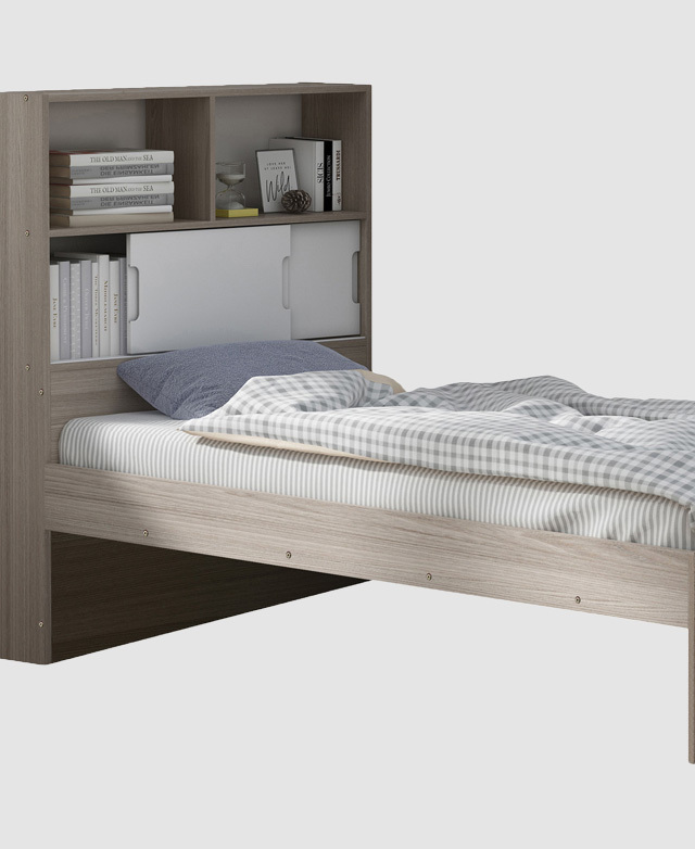 Gigi's Garden Quentin Bookcase Bed | Temple & Webster