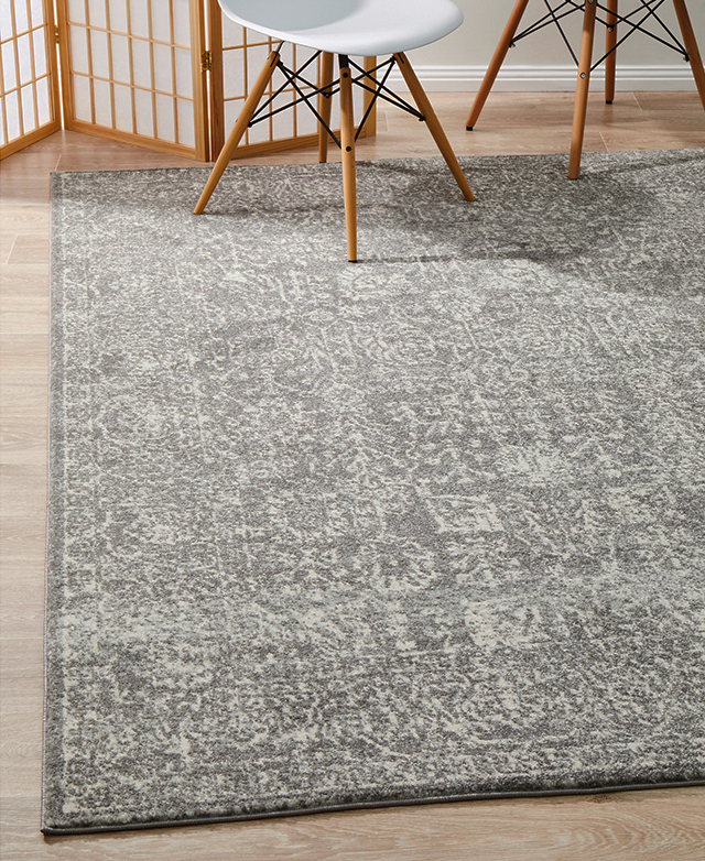 Network Rugs Grey Art Moderne Lalique Rug | Temple & Webster
