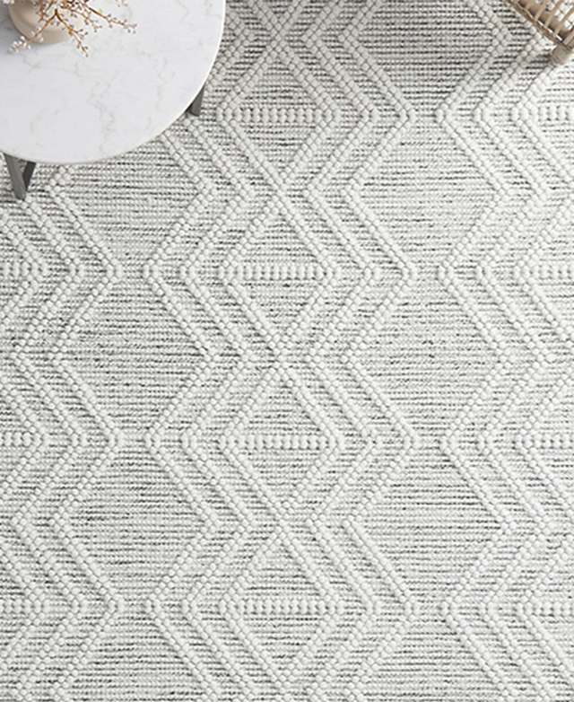 Network Rugs Clara Geometric Wool-Blend Rug | Temple & Webster