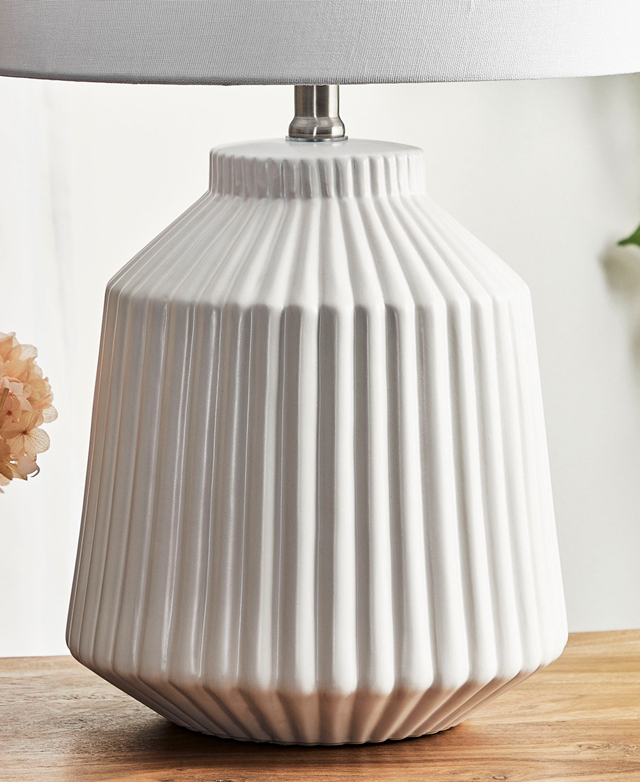 Maddison Lane 58cm Pleat Table Lamp | Temple & Webster