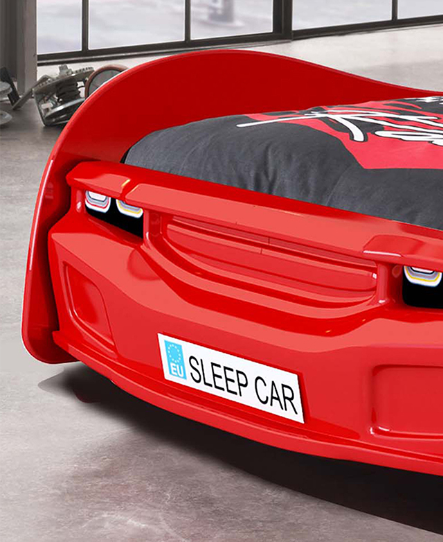 Gigi's Garden Red Jones Racer Car Bed | Temple & Webster