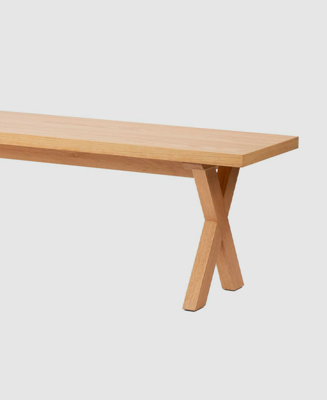 Temple & Webster Brighton Oak Bench