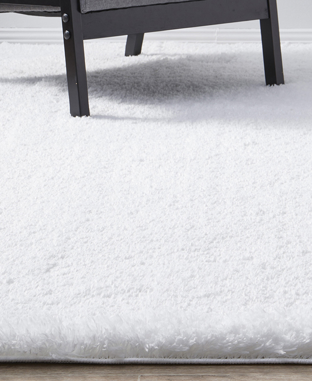 Network Rugs White Thrud Power-Loomed Shag Rug | Temple & Webster