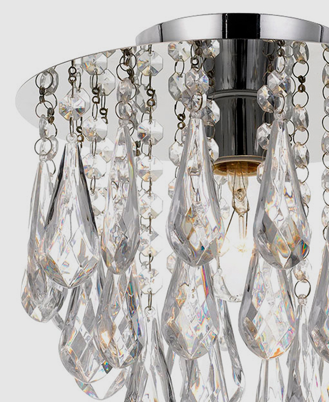 Bright Sea Lighting Kulicka Iron DIY Batten Fix Ceiling Light | Temple ...