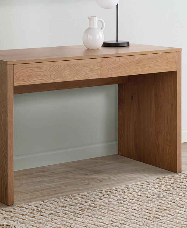 Two drawer writing desk store