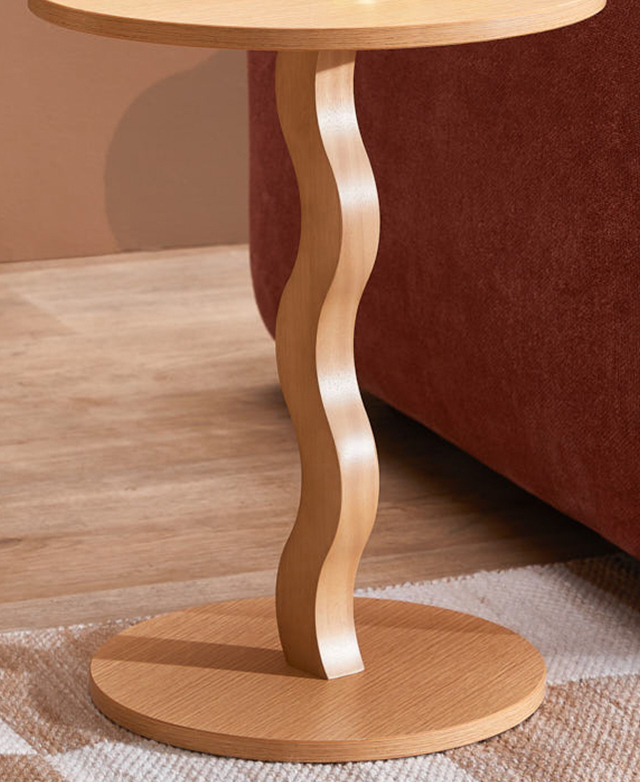 Temple & Webster Ella Wavy Side Table