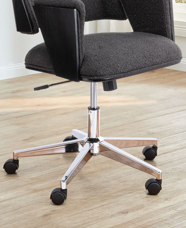 Temple & Webster Simms Upholstered Office Chair