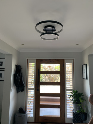 ExtravagantLighting Zola 2 LED Semi Flush Mount Ceiling Light | Temple ...