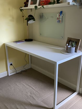 Temple & Webster 140cm Carnegie Modern Office Desk & Reviews