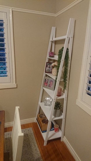 York street White Chole 6 Tier Ladder Shelf | Temple & Webster